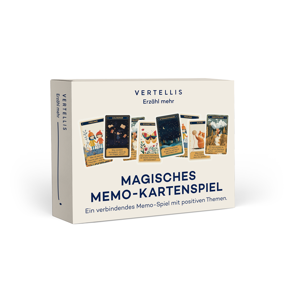 Magisches Memo-Kartenspiel - Verbindendes Spiel mit positiven Themen ...